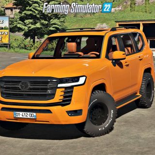 FS22 Toyota Land Cruiser 300 2022 v1.0.0.0 Mod | FS25 Mods / FS22 Mods