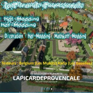 Carte FS22 La Picardie Provençale v1.0.0.0 Mod | FS25 Mods / FS22 Mods