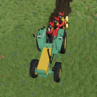 FS22 Bührer 6105 avec balise v1.0 Mod | FS25 Mods / FS22 Mods