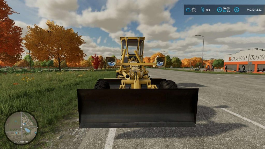 Niveleuse FS22 DZ-143 v1.0 Mod | FS25 Mods / FS22 Mods