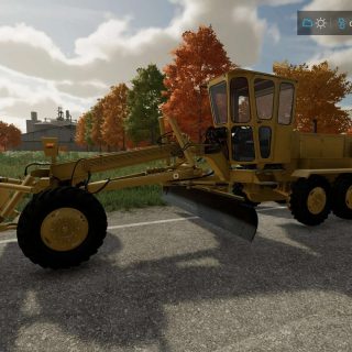 Niveleuse FS22 DZ-143 v1.0 Mod | FS25 Mods / FS22 Mods