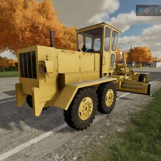Niveleuse FS22 DZ-143 v1.0 Mod | FS25 Mods / FS22 Mods