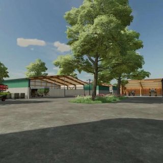 Supermarché Walmart v2.0 FS19 - FS22 Mod / F19 Mod