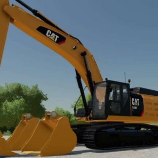 FS22 Cat 349E/349F/352F v1.0.0.0 Mod | FS25 Mods / FS22 Mods