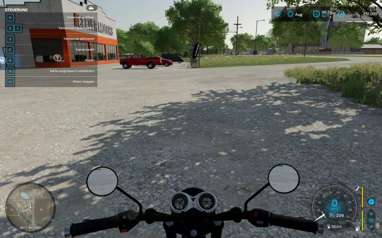 FS22 moto classique Triumph Bonneville T120 noir v1.0.0.0 Mod | FS25 ...
