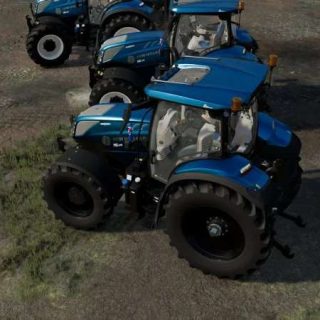 FS22 New Holland T6 modifier v1.0.0.0 Mod | FS25 Mods / FS22 Mods