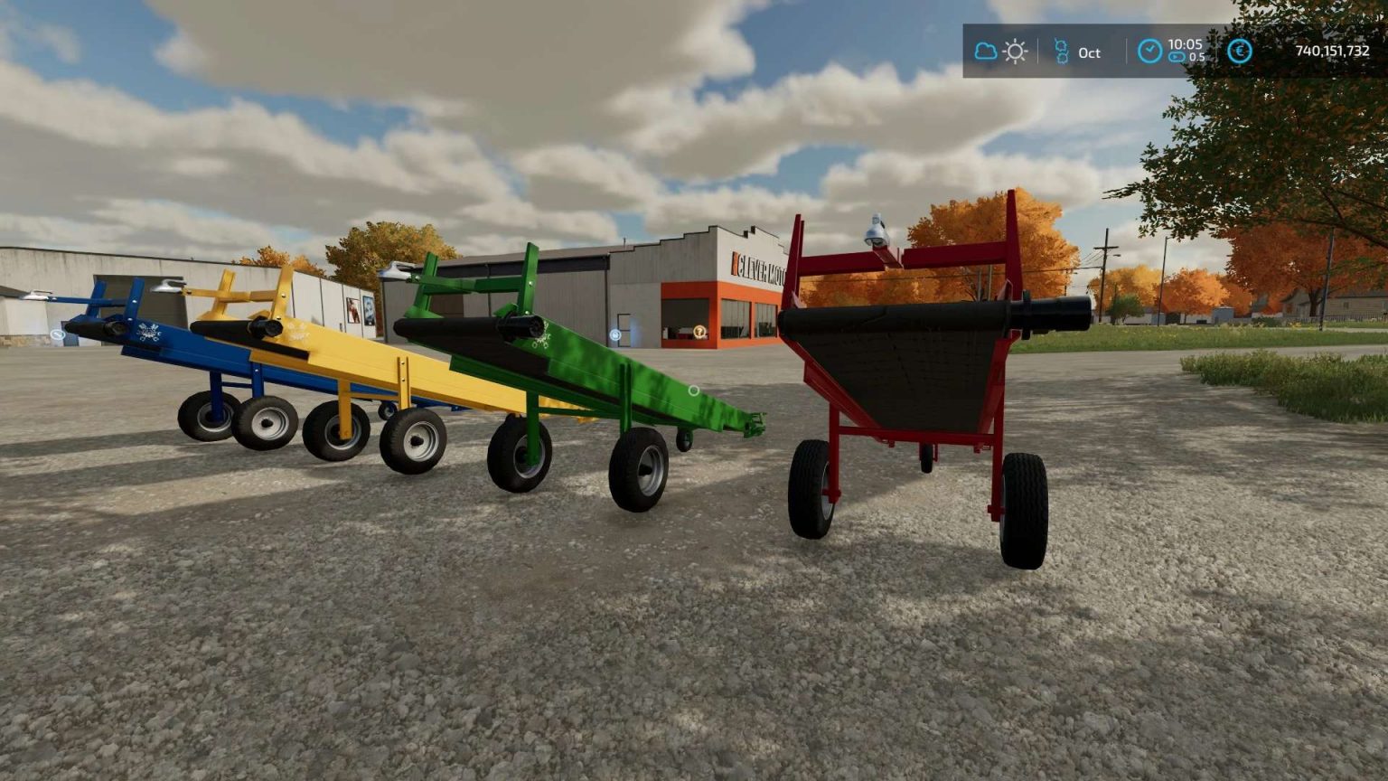 Bande transporteuse FS22 avec déclencheur de charge WW v1.0.0.0 Mod ...