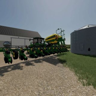 John Deere 4420-8820 Turbo / Titan II v1.0 FS19 - FS22 Mod / F19 Mod