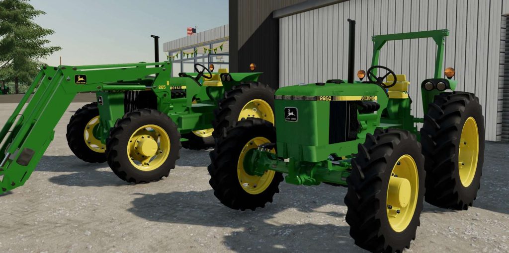 FS22 John Deere 2950 v1.0.0.0 Mod | FS25 Mods / FS22 Mods