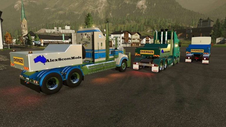 Pack de transport lourd australien FS22 v1.0.0.0 Mod | FS25 Mods / FS22 ...