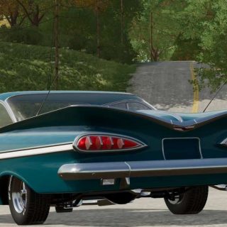 FS22 1959 Chevrolet Impala v2.0.0.0 Mod | FS25 Mods / FS22 Mods
