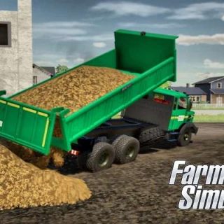 FS22 6X4 BENNE C280 v1.0.0.0 Mod | FS25 Mods / FS22 Mods