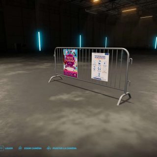FS22 Barrières foraines v1.0.0.0 Mod | FS25 Mods / FS22 Mods