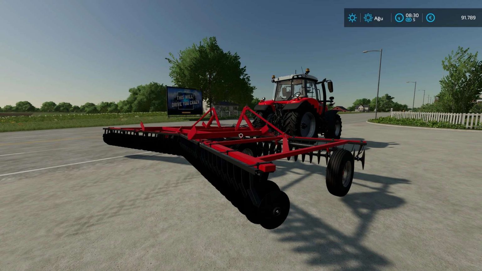 FS22 CASE IH 580 CULTIVATEUR À DISQUES V1.0.0.0 - FS22 Mod / F19 Mod