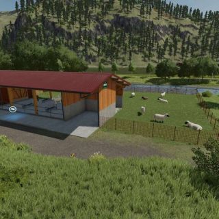 FS22 Extra Large Sheep Barn Pack v1.0.0.0 Mod | FS25 Mods / FS22 Mods