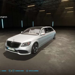 FS22 Maybach S650 Pullman v1.0.0.0 Mod | FS25 Mods / FS22 Mods