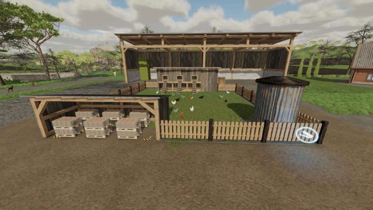 FS22 Poulailler v1.0.0.0 Mod | FS25 Mods / FS22 Mods