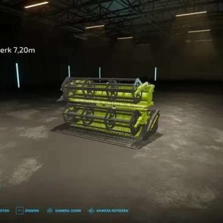 FS22 Cressoni Cutter 7.20m v1.0.0.0 Mod | FS25 Mods / FS22 Mods