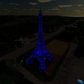 FS22 Tour Eiffel v2.0.0.0 Mod | FS25 Mods / FS22 Mods