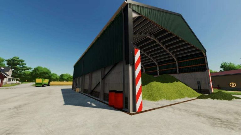 Pack de hangar d'ensilage FS22 v1.0.0.0 Mod | FS25 Mods / FS22 Mods