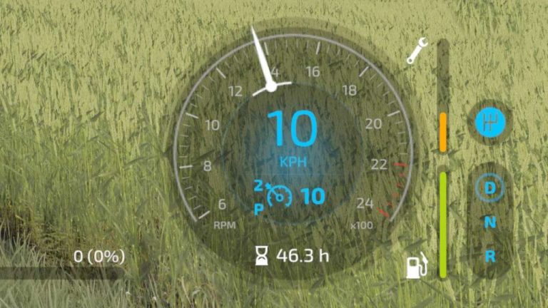 Régulateur de vitesse étendu FS22 v1.0.0.0 Mod | FS25 Mods / FS22 Mods