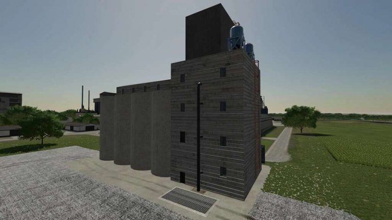 Élévateur à grains FS22 v1.0.0.0 Mod | FS25 Mods / FS22 Mods