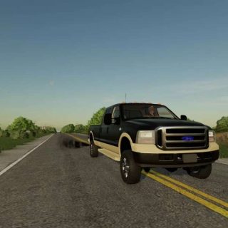 FS22 2005 Ford F350 King Ranch v1.0.0.0 Mod | FS25 Mods / FS22 Mods