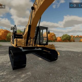 FS22 Cat 336 nouvelle génération v1.0.0.0 Mod | FS25 Mods / FS22 Mods