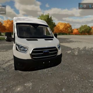 FS22 Ford Transit MK8 v1.0.0.0 Mod | FS25 Mods / FS22 Mods