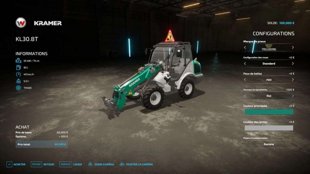 FS22 Kramer KL 308T v1.0.0.0 Mod | FS25 Mods / FS22 Mods