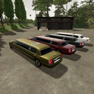 FS22 Lincoln Town Car Limousine v1.0.0.0 Mod | FS25 Mods / FS22 Mods
