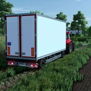 FS22 Schmitz A.KO Kofferanhänger v1.0 Mod | FS25 Mods / FS22 Mods