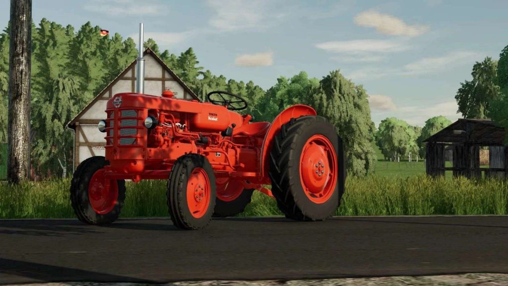 FS22 Volvo Vieux tracteur classique v1.0.0.0 Mod | FS25 Mods / FS22 Mods