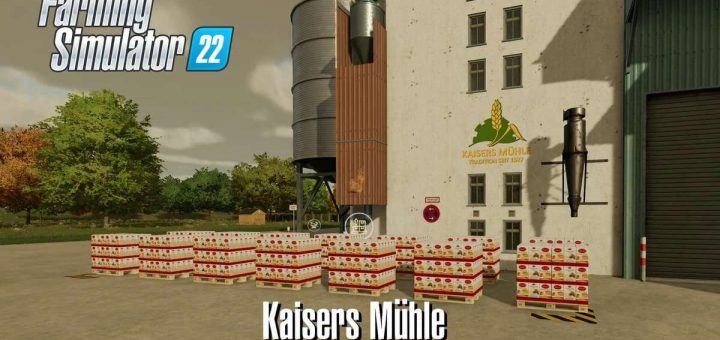 FS22 GSI Dry Corn Production Placeable v1.0.0.0 - FS22 Mod / F19 Mod