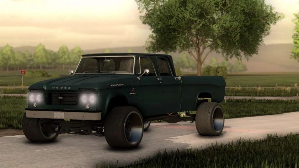 FS22 1967 Dodge Power Wagon v1.0.0.0 Mod | FS25 Mods / FS22 Mods
