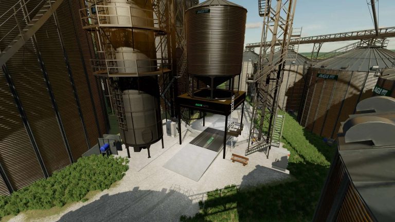 FS22 AGI MFS Complexe silo/séchoir MISE À JOUR v1.0.0.0 Mod | FS25 Mods ...