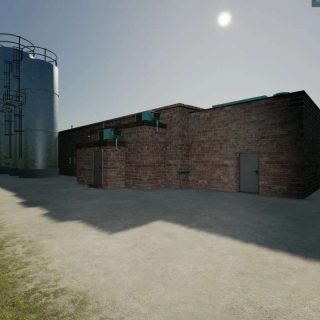 FS22 Naughty Cow's Dairy Factory avec des palettes vides v1.0.0.0 Mod ...