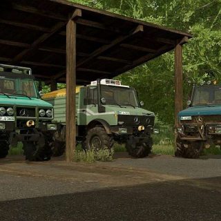 FS22 Unimog U1200, U1400, U1600 v1.0.0.0 Mod | FS25 Mods / FS22 Mods