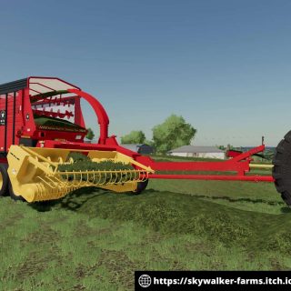 Ensileuse à traction FS22 CNH v1.0.0.0 Mod | FS25 Mods / FS22 Mods