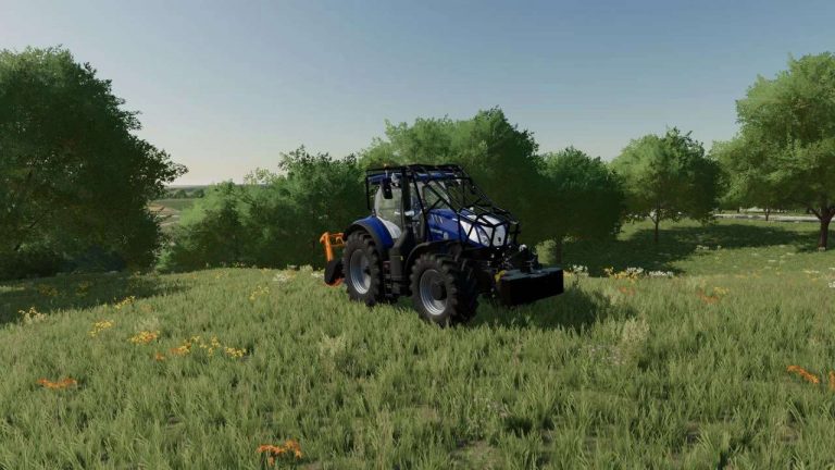 FS22 New Holland T7 Blue Power Modifier v1.0.0.0 Mod | FS25 Mods / FS22 ...