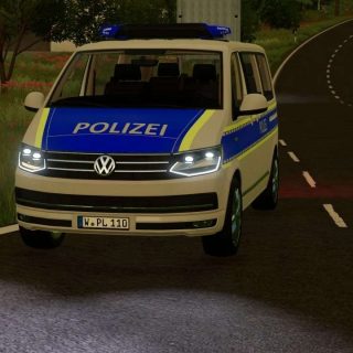 FS22 Volkswagen T6 Multivan 2016 v1.0.0.1 Mod | FS25 Mods / FS22 Mods