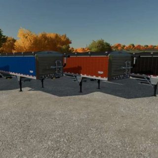 FS22 Wilson Pacesetter Remorque à grains à essieux écartés v1.0.0.0 Mod ...