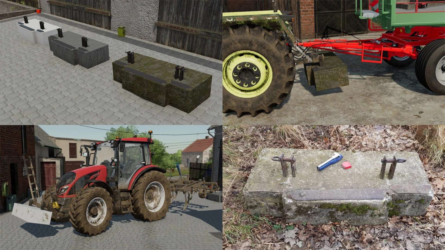 Poids du béton FS22 v1.0.0.0 Mod | FS25 Mods / FS22 Mods