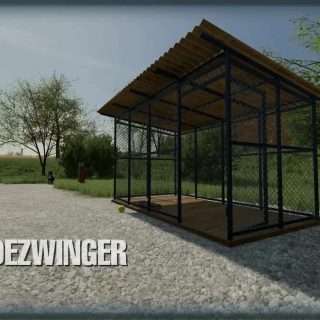 Cage pour chien Landbauer FS22 v1.0.0.0 Mod | FS25 Mods / FS22 Mods