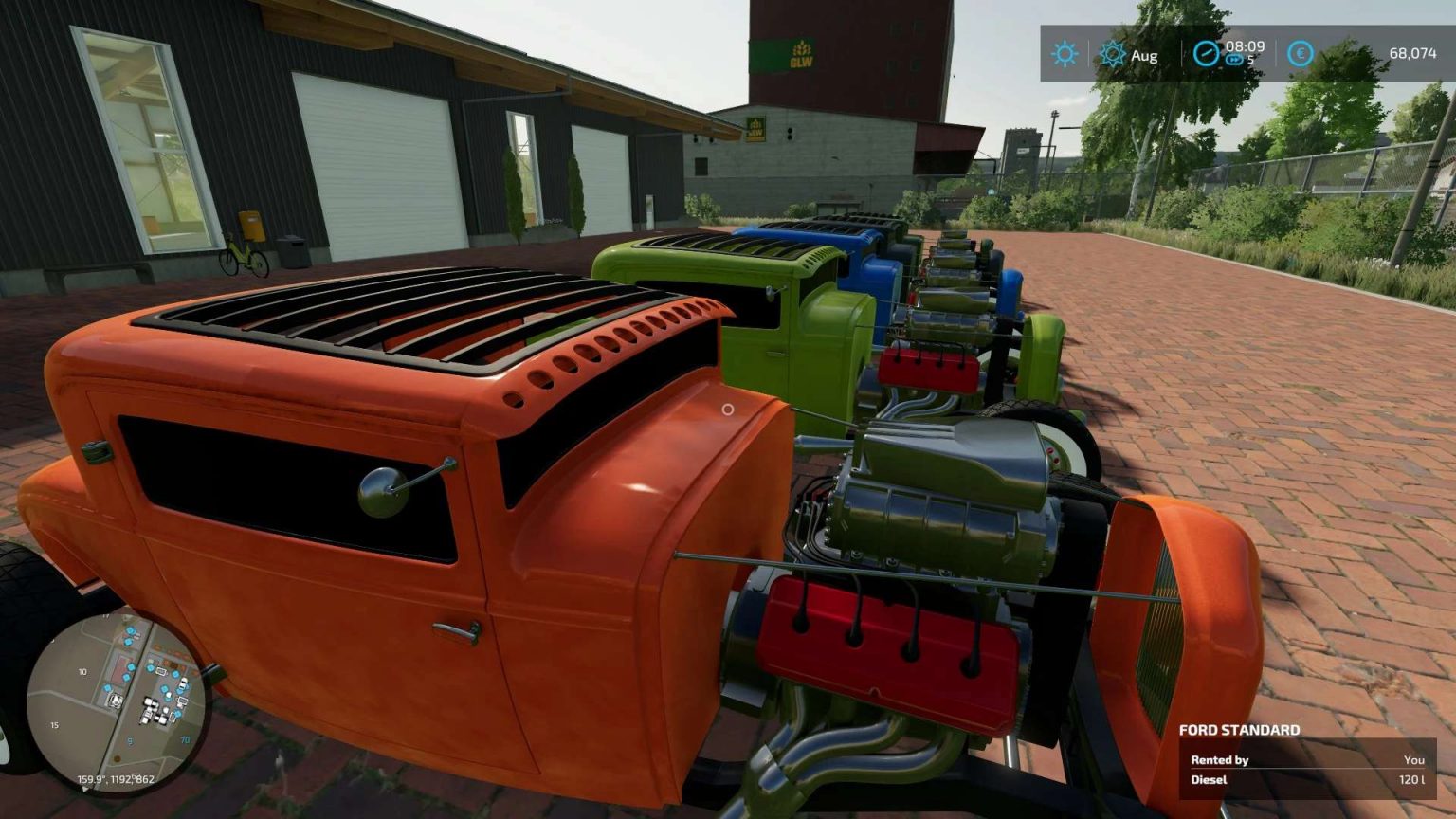 FS22 Ford Coupé Hotrod WIP v1.0.0.0 Mod | FS25 Mods / FS22 Mods