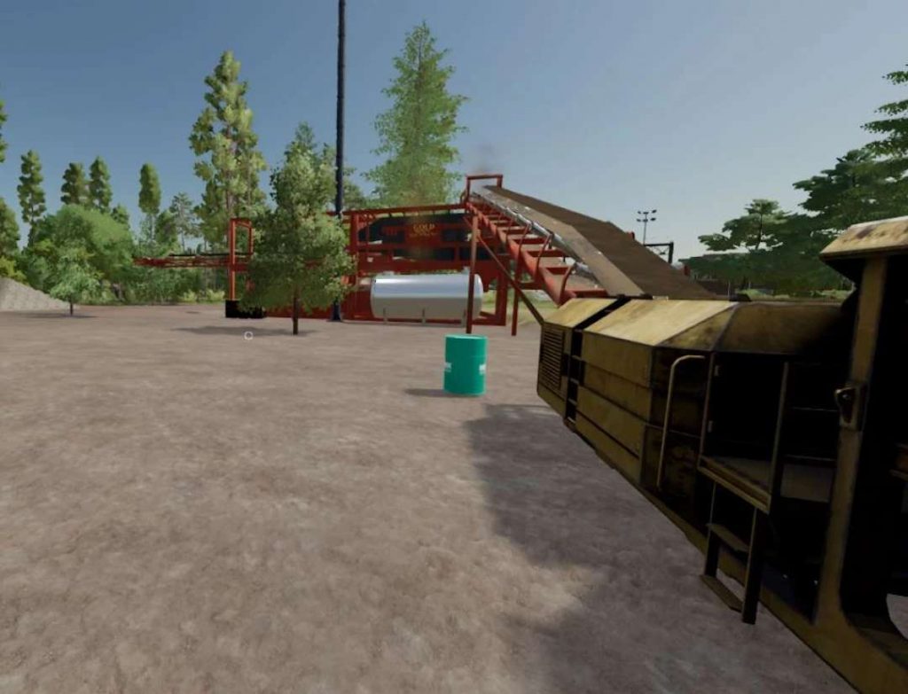 FS22 Gold Wash Stone Only Edition v1.0.0.0 Mod | FS25 Mods / FS22 Mods