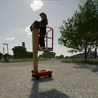 FS22 JLG 830P MASS LIFF v1.0.0.0 Mod | FS25 Mods / FS22 Mods