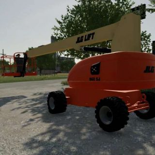 FS22 JLG 860SJ v1.0.0.0 Mod | FS25 Mods / FS22 Mods