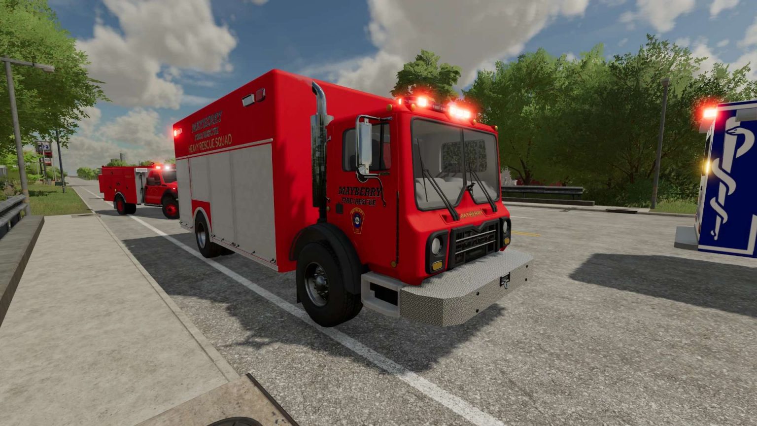 FS22 Mack Heavy Rescue V1.0.0.0 Mod | FS25 Mods / FS22 Mods
