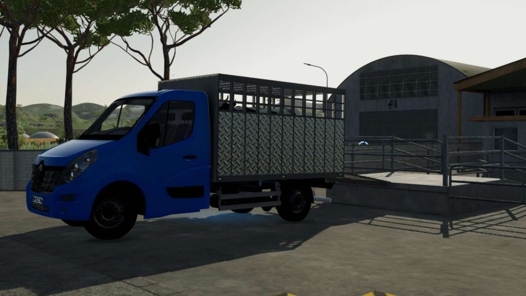 FS22 Renault Master Bétaillère 2018 v1.0.0.0 Mod | FS25 Mods / FS22 Mods